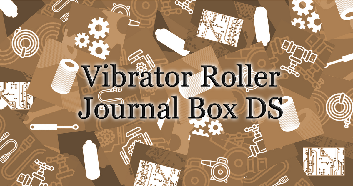 💥Spotlight on: Vibrator Roller Journal Box DS — Press Parts Outlet GmbH